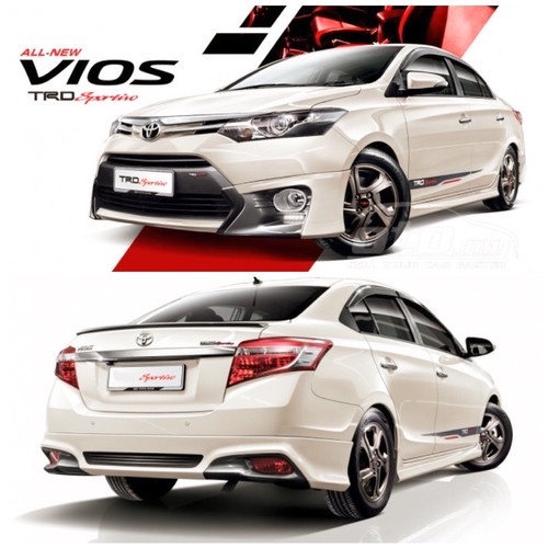 Jual FULL SET BODYKIT VIOS GEN 3 TRD BODYKIT TOYOTA VIOS GEN 3 MODEL ...