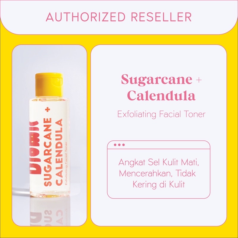 Jual Bloomka Sugar Cane + Calendula Exfoliating Facial Toner (EXP 10/23 ...