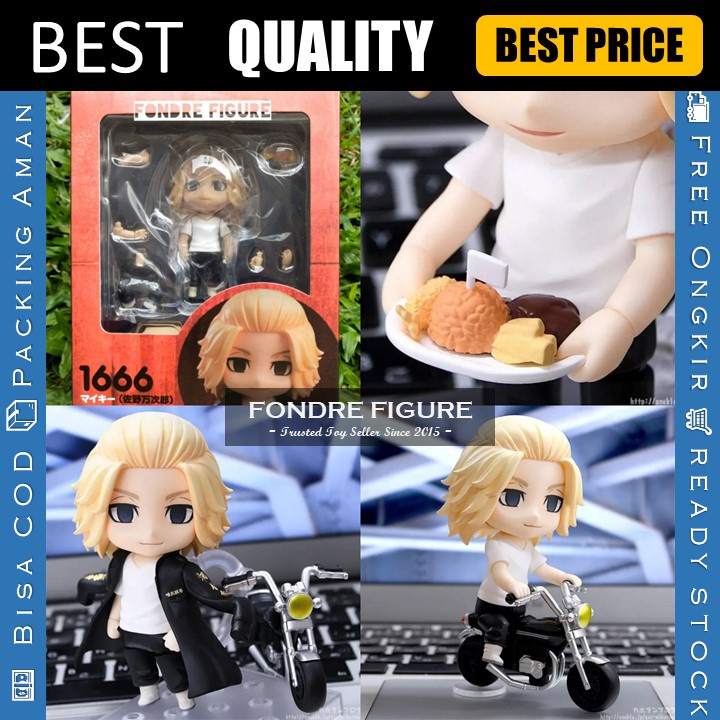 Jual NENDOROID MIKEY MANJIRO SANO 1666 NENDO TOKYO REVENGERS MOTOR ...