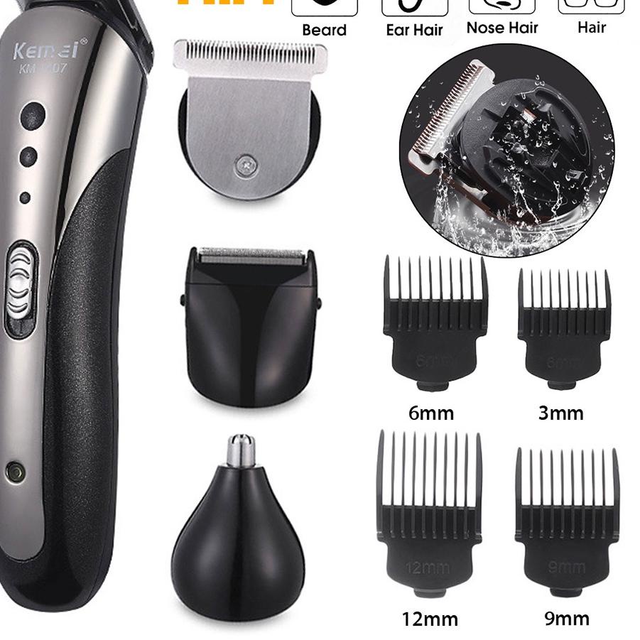Jual Kemei KM-1407 Alat Cukur Rambut 3 in 1 Profesional Clipper Pencukur Kumis Dan Jenggot ...