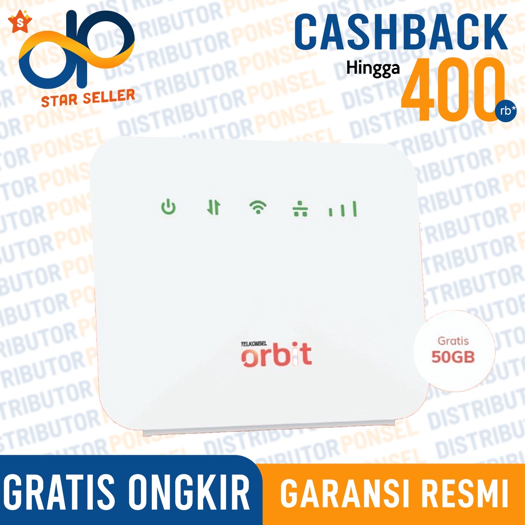 Jual Telkomsel Orbit Star Lite Modem WiFi 4G High Speed Bonus Data 50GB ...