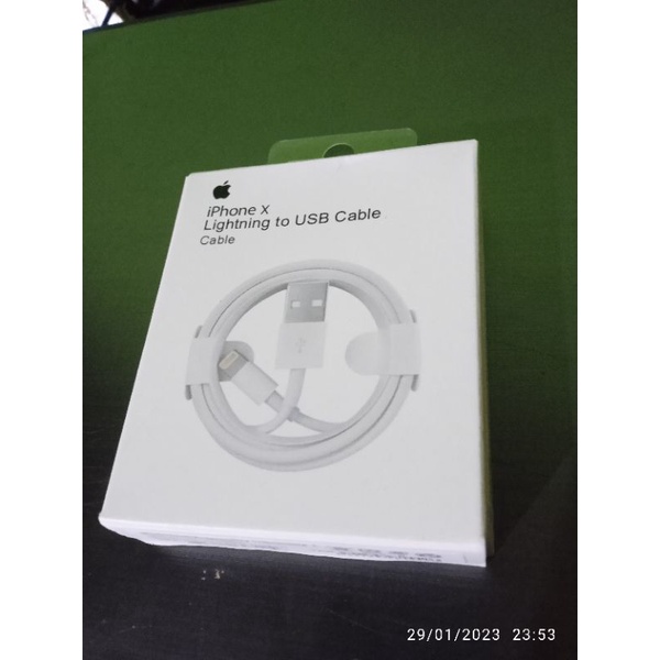 Jual Kabel Data lPhone Lightning Original Bawaan HP | Shopee Indonesia