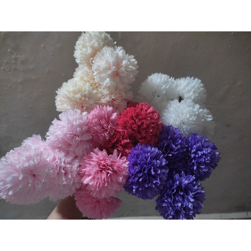 Jual Bunga Dendelion/Pom-pom/artificial | Shopee Indonesia