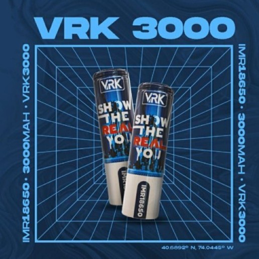 Jual VRK 3000mAh 40A 18650 Battery 100% Authentic by VRK USA | Shopee ...