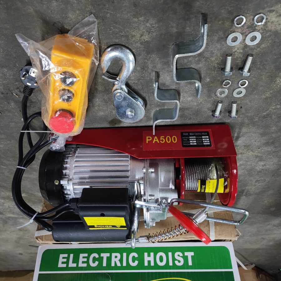 Jual KATROL ELECTRIC HOIST PA500 KATROL ELEKTRIK AC 220V 500 KG ...