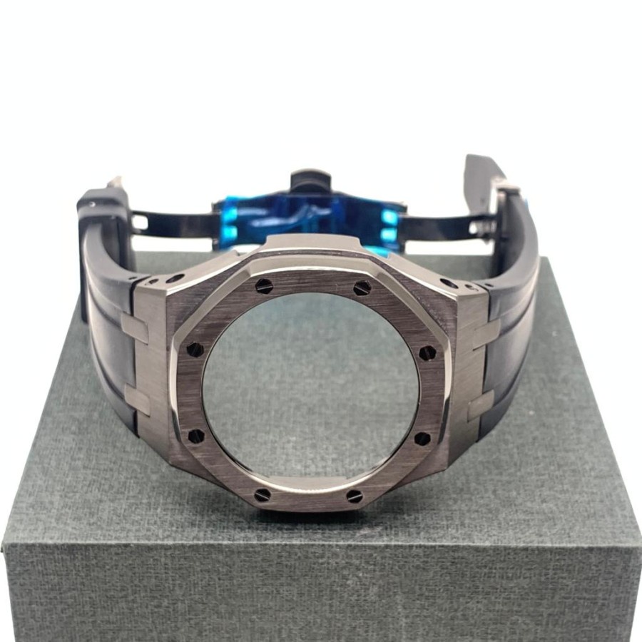 Jual CASIO G-SHOCK GA-2100/GAB-2100 CASE GEN 3RD GUNMETAL RUBBER BLACK ...