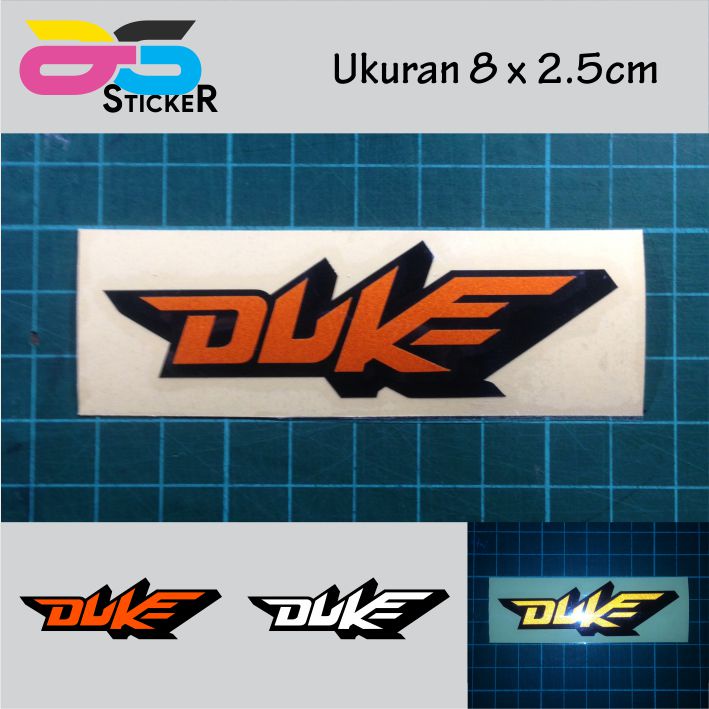Jual Sticker / Stiker KTM Duke Reflective 50x15.3cm | Shopee Indonesia