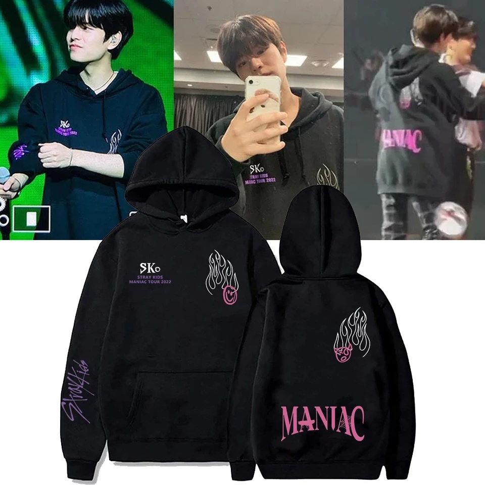 Jual Hoodie Sweater Stray kids Maniac Oversize Concert Kpop Jisung ...