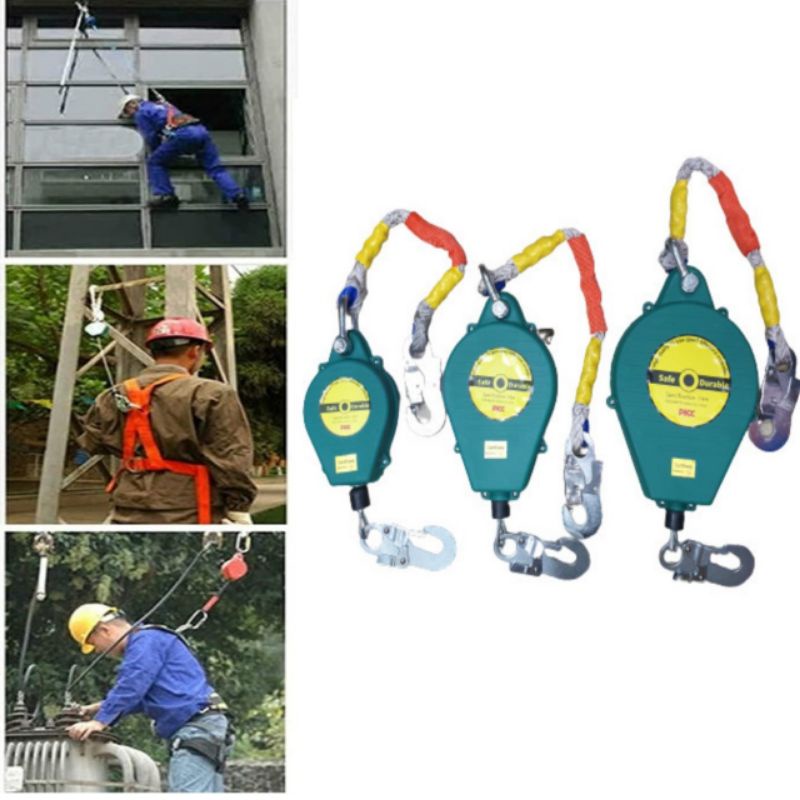 Jual Alat Pengaman Keselamatan Self Retractable Wire Rope 10M - 10 ...
