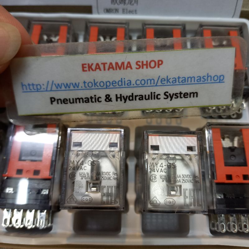 Jual Relay OMRON MY4-GS 24VDC | Shopee Indonesia