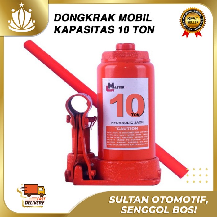 Jual Dongkrak Dongkrak Mobil 10 Ton Hidrolik Hydraulic Jack Truk, Mobil ...