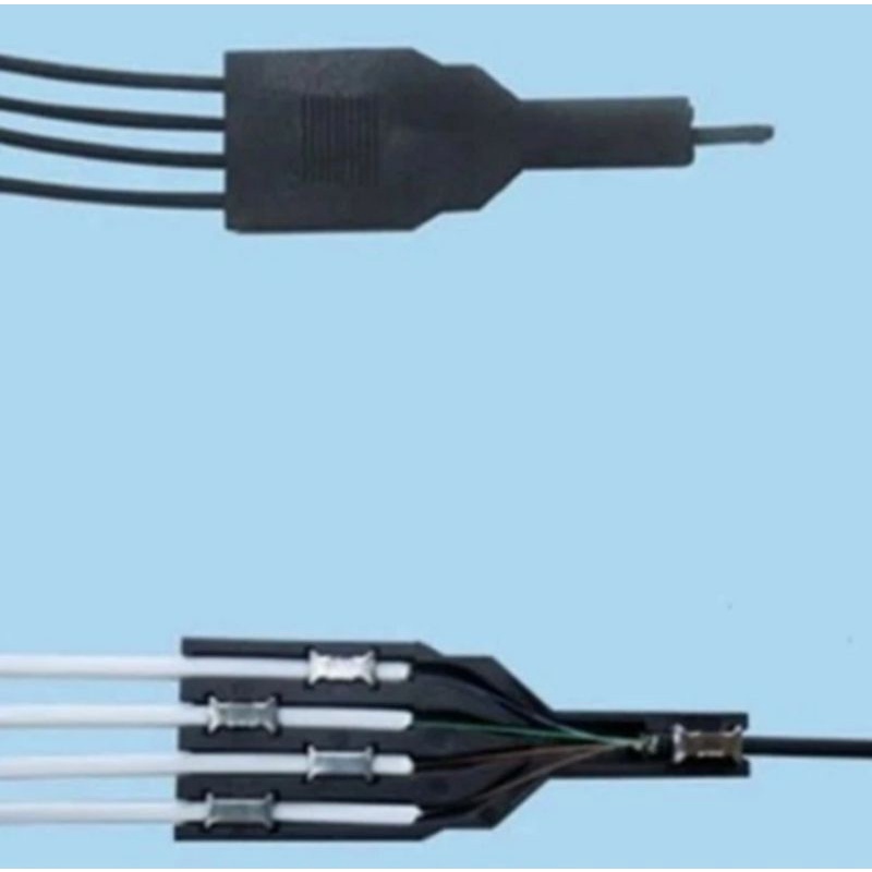 Jual casing pelindung penyambungan kabel fo fiber optic 4 core FTTH ...