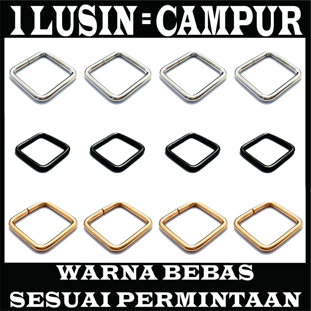 Jual RING KOTAK 2CM | RING PERSEGI 2CM | ring kotak 2cm | ring persegi ...