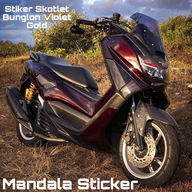Jual Stiker Skotlet Bunglon Violet Gold Skotlet Motor Skotlet Bunglon ...