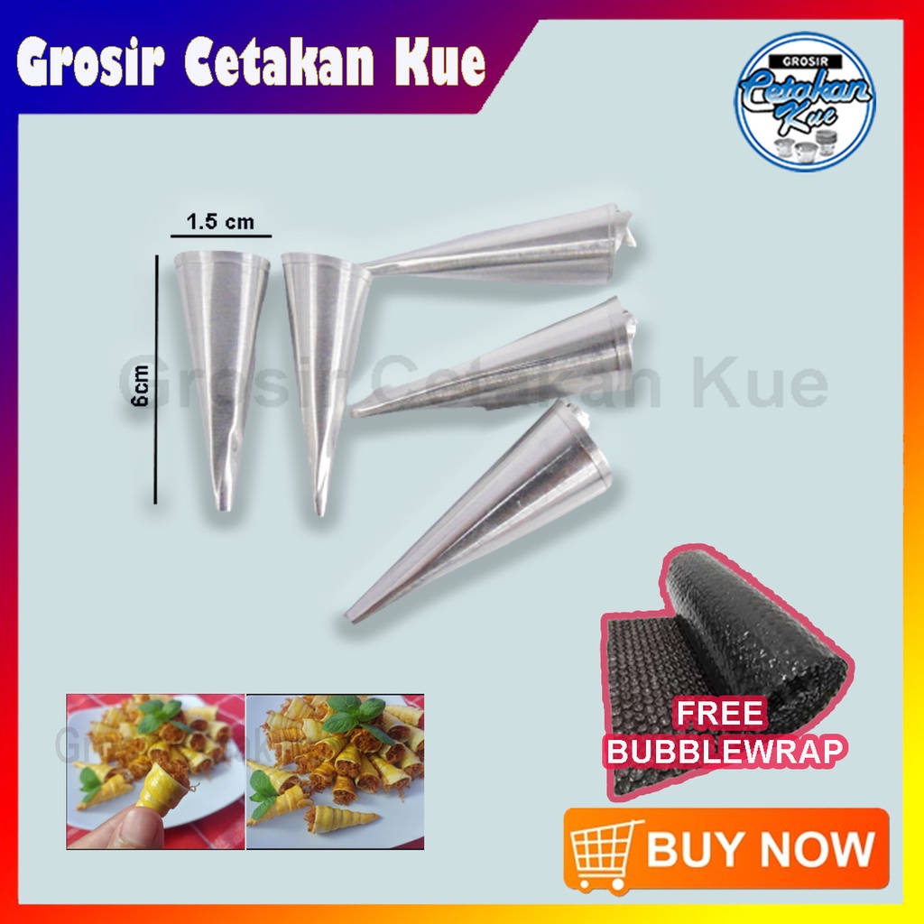Jual ISI 20 BIJI - CETAKAN CUM CUM / CUMCUM / KERUCUT / CORNETO / ROTI ...