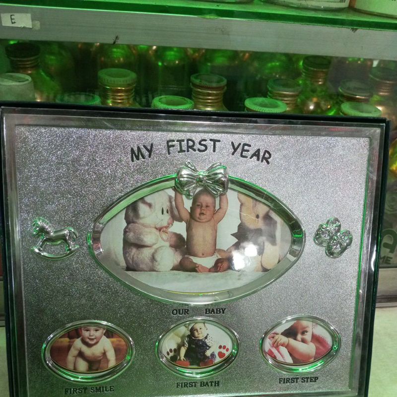 Jual Bingkai Foto Bayi - My First Year Frame - Bingkai Baby Photo ...