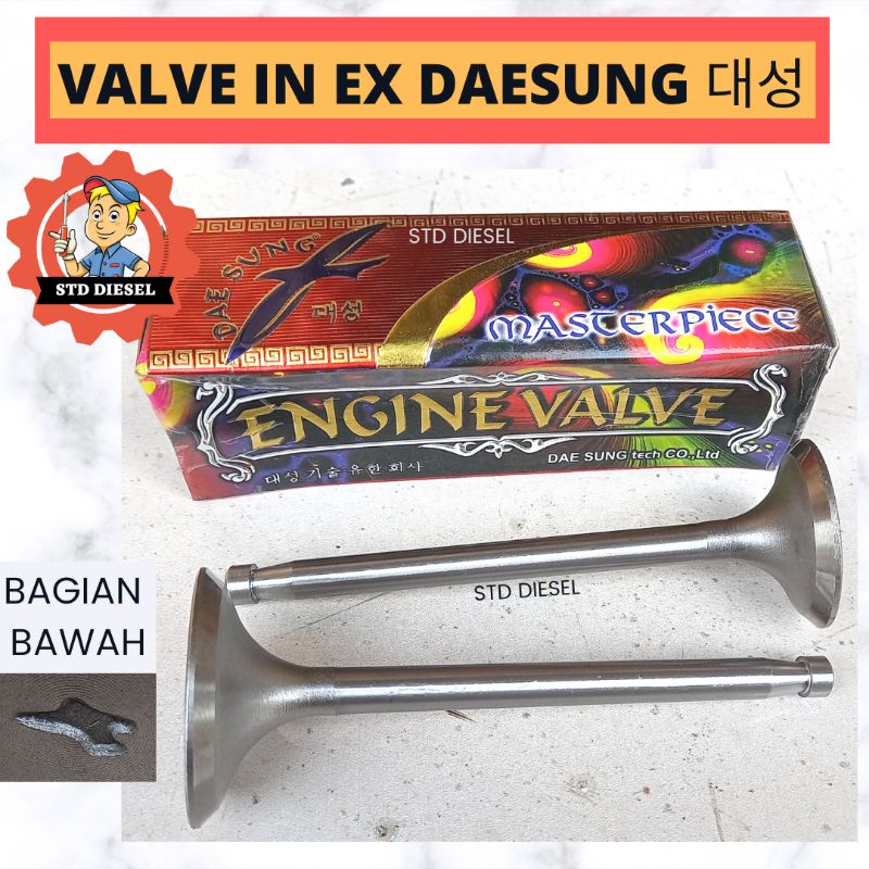 Jual KLEP S1110 S1115 S195 S1100 MERK DAESUNG 16 12 20 23 24 HP PK KOREA VALVE IN EX | Shopee ...