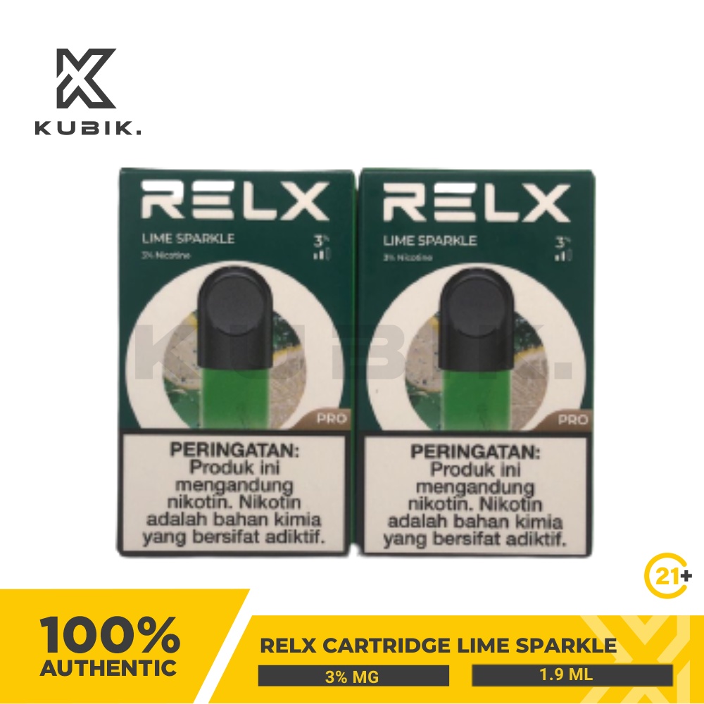 Jual RELX Pod Pro - Lime Sparkle (Isi 1 Pod) | Shopee Indonesia