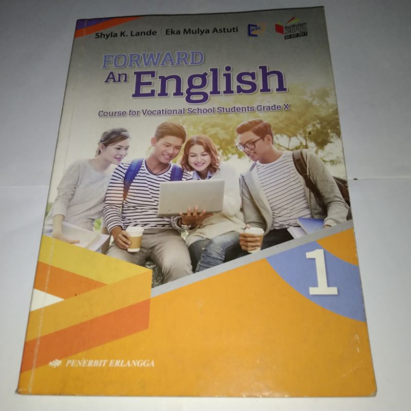 Jual Buku Pelajaran Forward An English untuk Kelas X | Kelas 10 (Shyla K.Lande | Eka Mulya ...