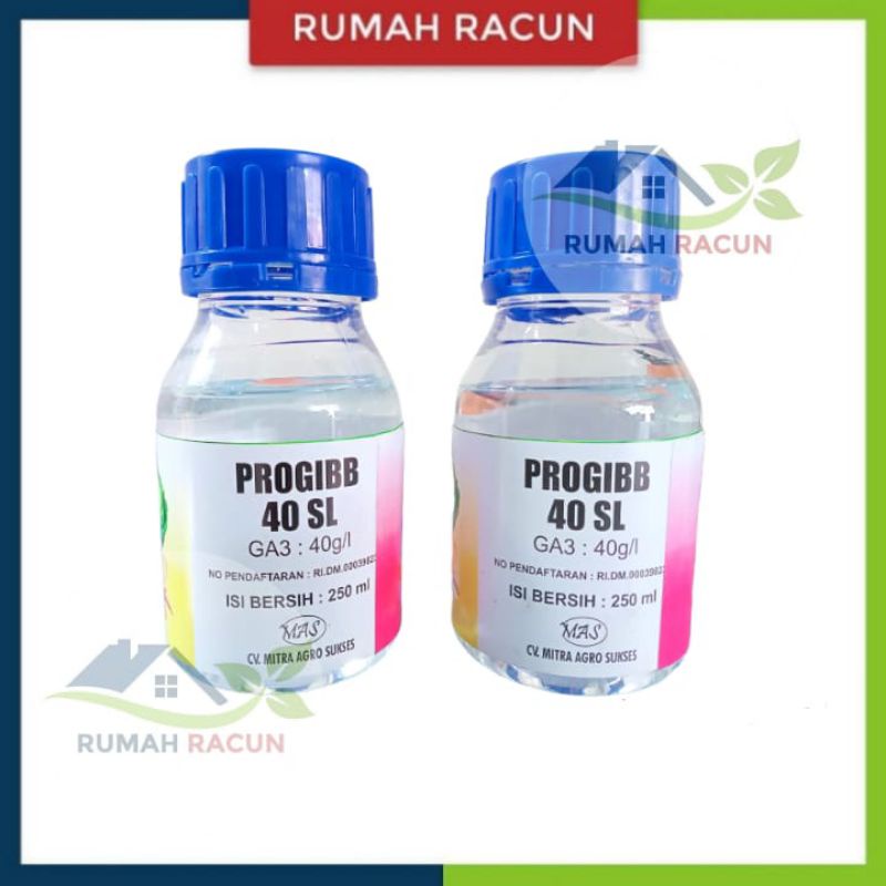 Jual ZPT PROGIBB 40 SL GA3 PEMACU PERTUMBUHAN TANAMAN BUNGA DAN BUAH ...