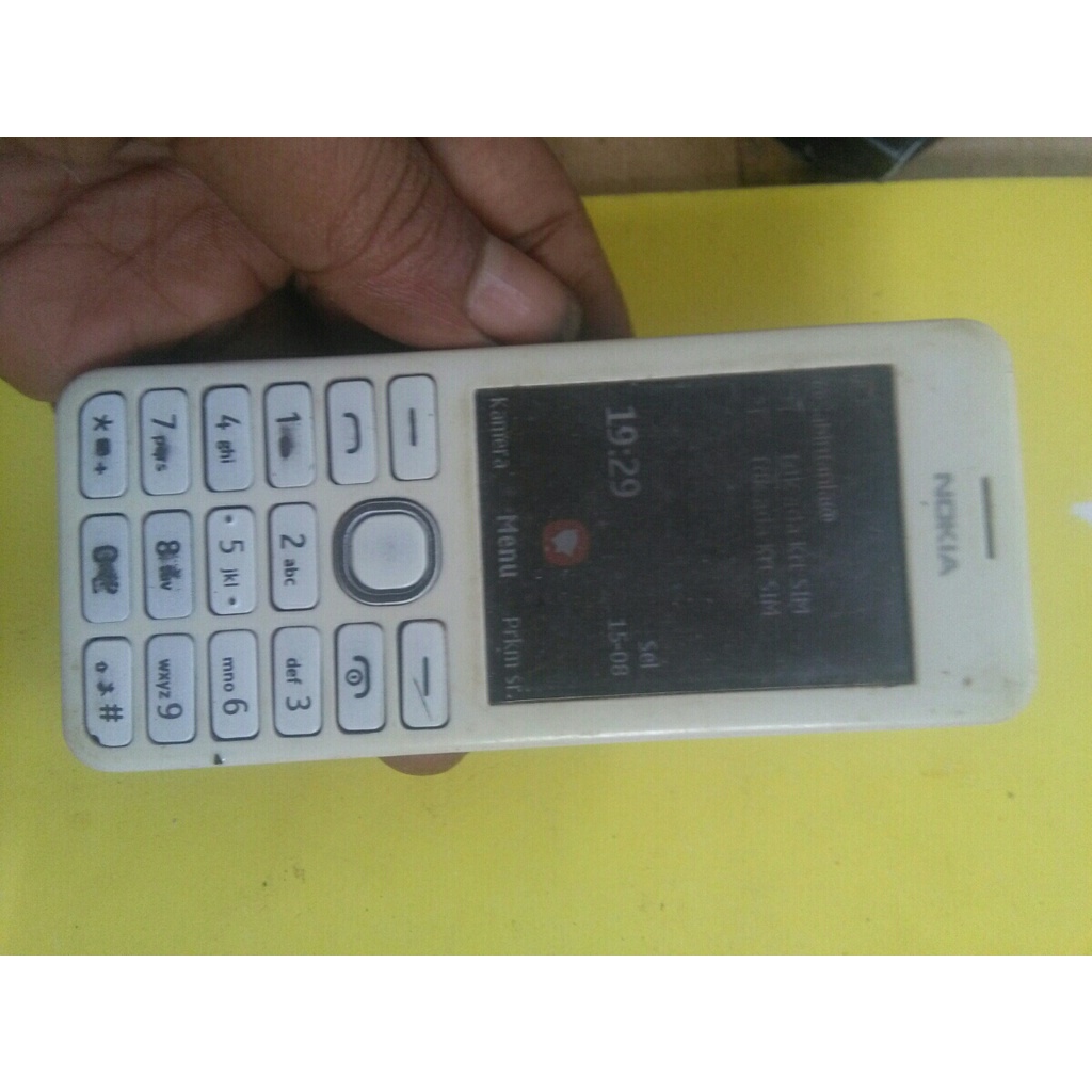 Jual Lcd casing keypad tulangan mesin nokia 206 original hidup normal ...