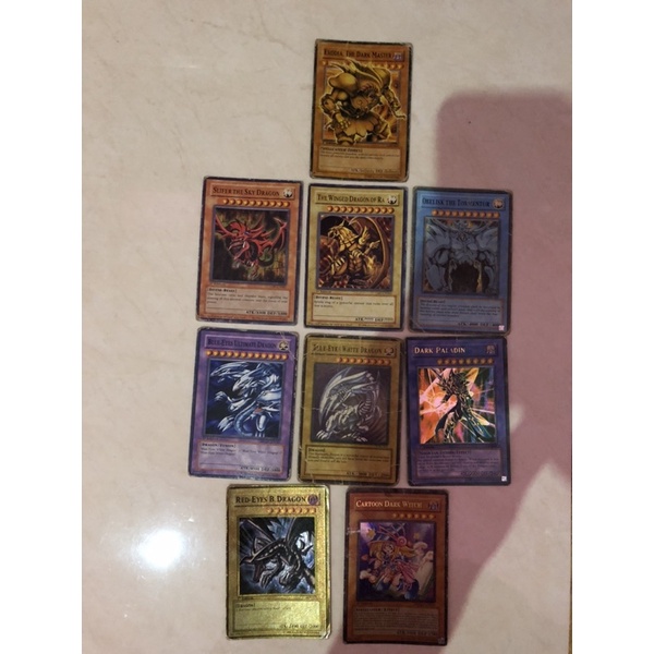 Jual YuGiOh kartu koleksi pribadi (exodia, osiris, ra, obelisk, blue ...