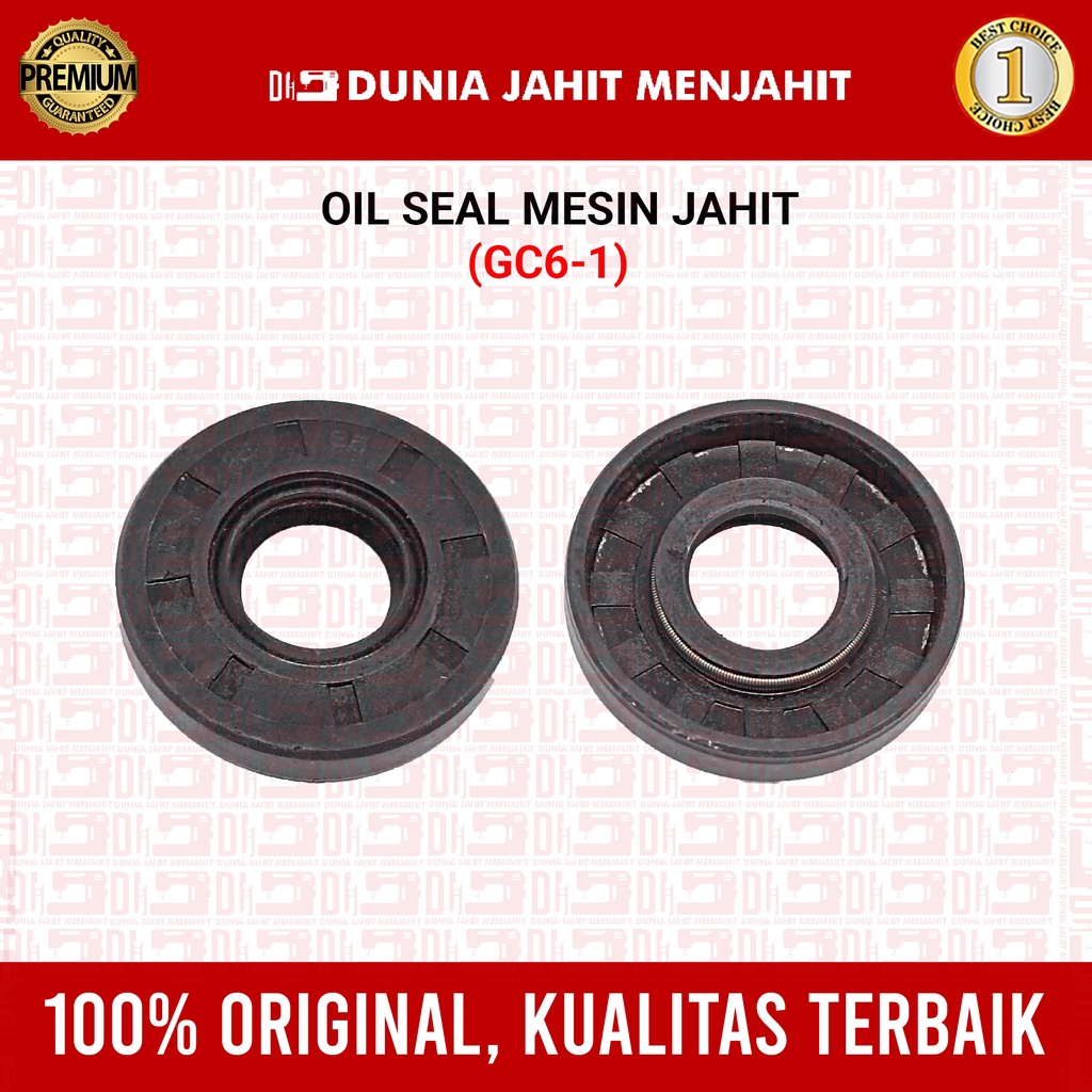 Jual OLI SEAL TYPICAL GC6-1 UKURAN 35MM / SEAL PULLEY JAHIT TYPICAL GC6 ...