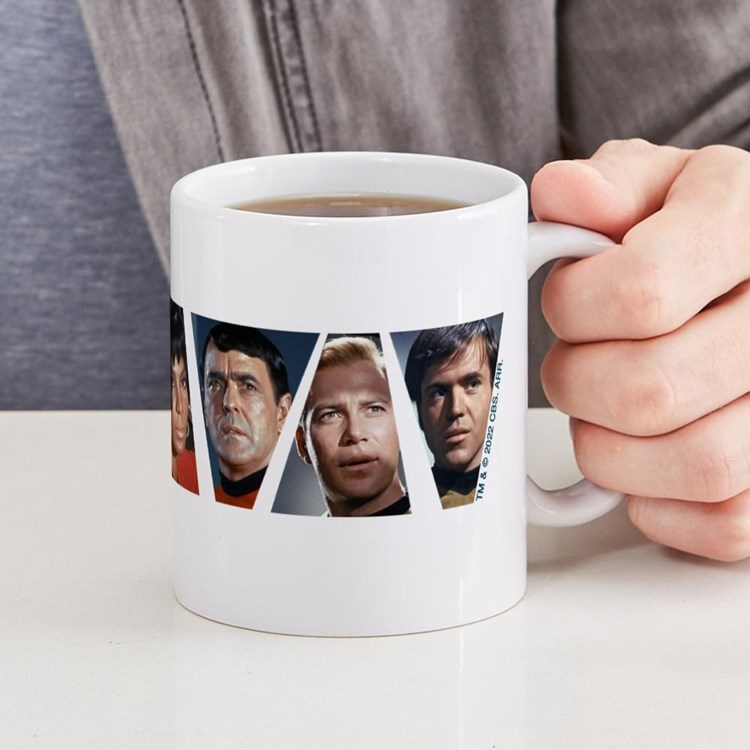 Jual Star Trek the Crew of the Uss Enterprise Mug Keramik | Shopee ...