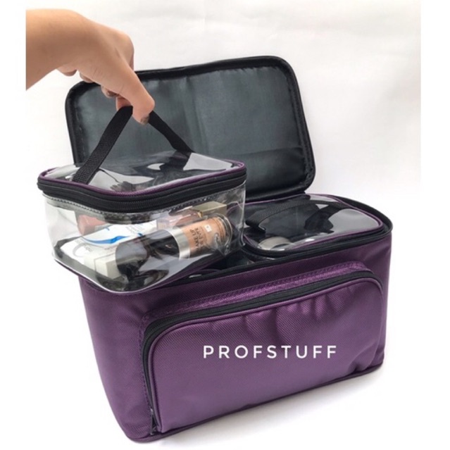 Jual TAS KOSMETIK/TAS MUA/TAS MAKE UP BEAUTY CASE ORGANIZER POUCH ...