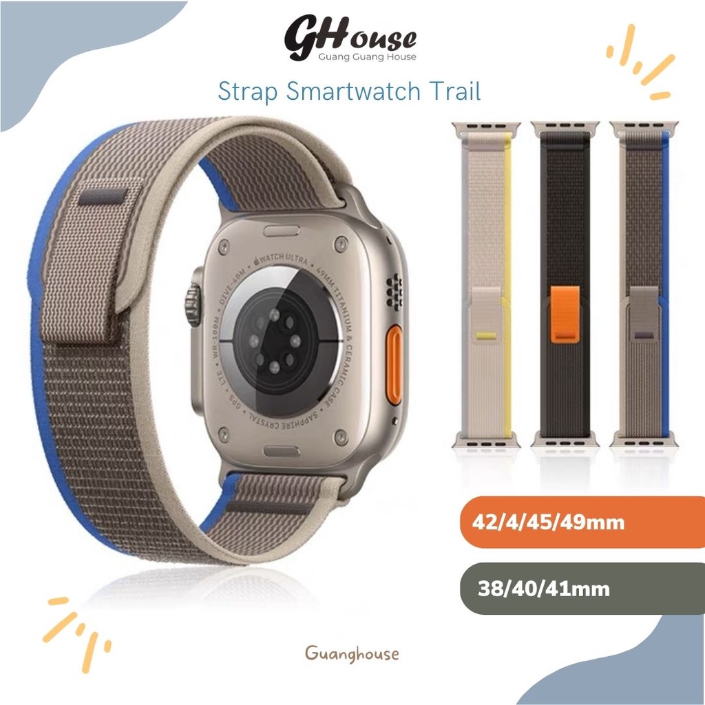 Jual Strap iWatch Apple Watch Trail Loop Nilon Loop Tali Pengganti ...