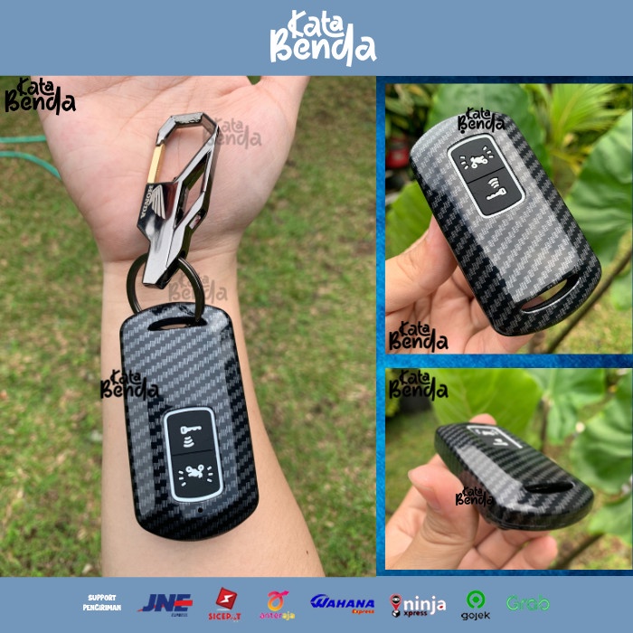 Jual Cover Remote Carbon Scoopy 2020 up/Vario 150 2018 up + Gantungan ...
