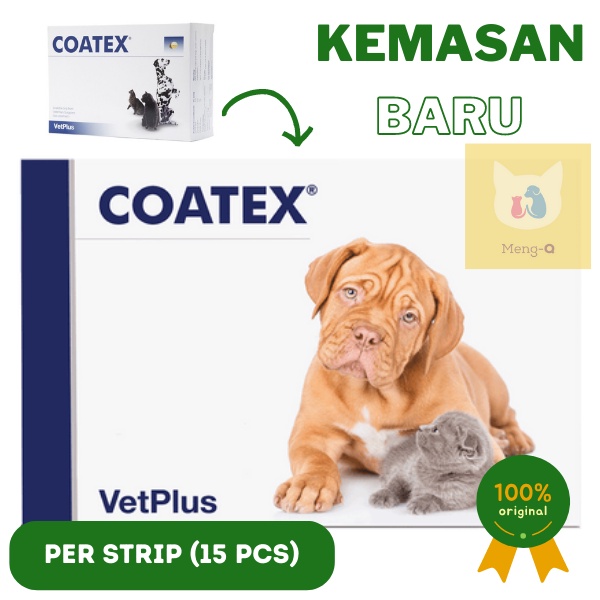 Jual Vetplus COATEX EFA Caps - Suplemen untuk Kucing dan Anjing (untuk Kulit dan Bulu/Rambut ...