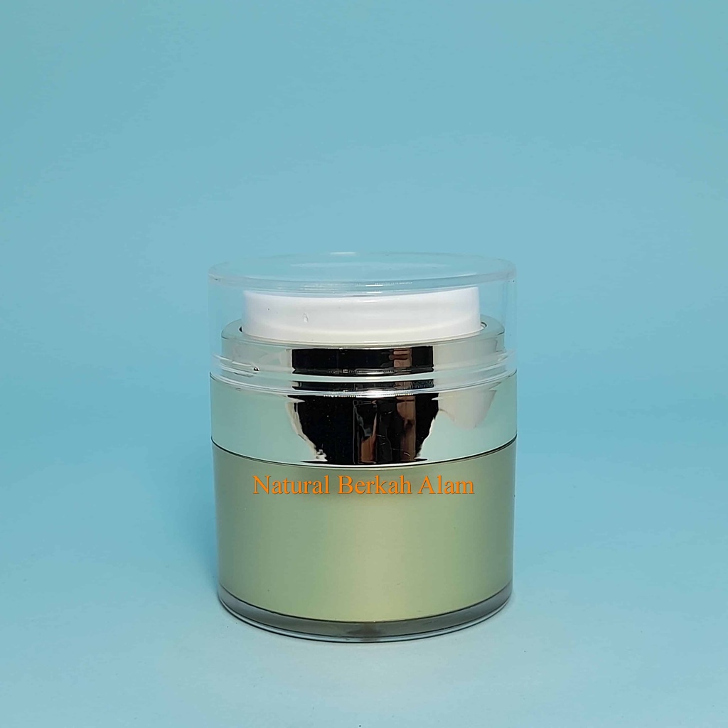 Jual Botol Kosmetik Vaccum 15 g Jar Airless / Botol Acrilic / Botol ...