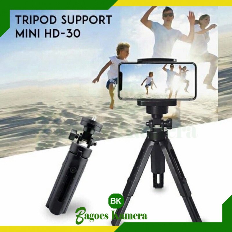 Jual MINI TRIPOD HD 30 HD30 - TRIPOD MINI KAMERA HANDPHONE FOR ANDROID ...