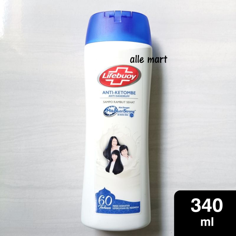 Jual Lifebuoy Shampoo Anti Dandruff Sampo Anti Ketombe Biru 340 ml | Shopee Indonesia