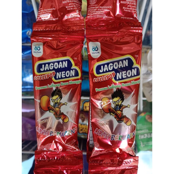 Jual Permen Jagoan Neon Lolipop 1 Renceng | Shopee Indonesia