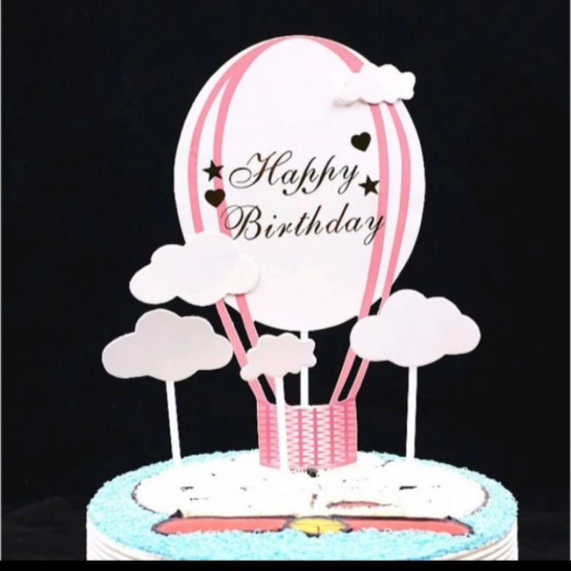 Jual Topper Balon Udara,Hiasan kue balon udara,6pcs | Shopee Indonesia