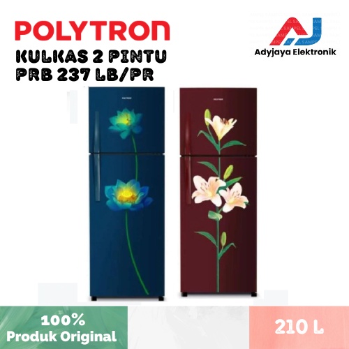 Jual Kulkas 2 Pintu Polytron PRB 237 LB/PR (220 Liter) | Shopee Indonesia