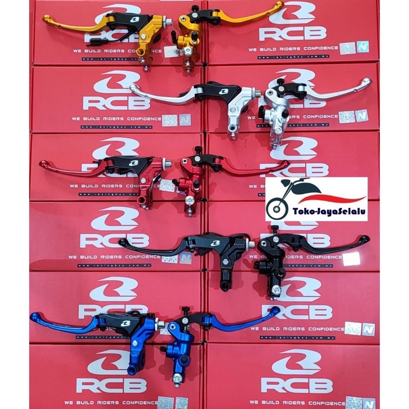 Jual Master Rem RCB Radial S1 14MM Kanan ORIGINAL Handle kiri RCB S1 kopling matic bebek warna ...