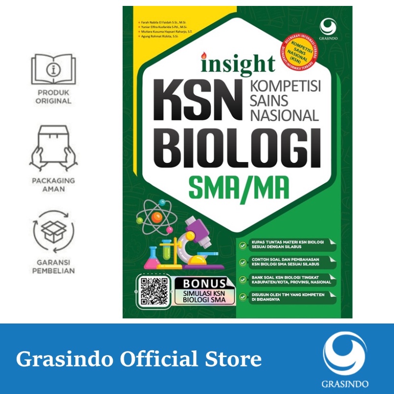 Jual GRASINDO - Insight KSN Biologi SMA | Shopee Indonesia
