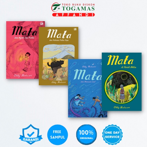 Jual MATA DAN RAHASIA PULAU GAPI / MATA DI TANAH MELUS / MATA DAN NYALA ...