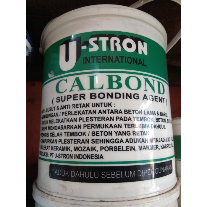 Jual Perekat Lem Beton Calbond U-Stron (4Kg) | Shopee Indonesia