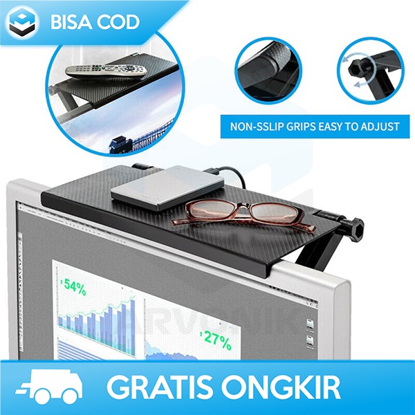 Jual RAK GANTUNG MONITOR TELEVISI TATAKAN ATAS TV HEMAT RUANG STORAGE ...
