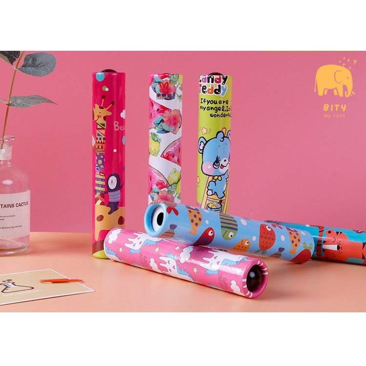 Jual Mainan Edukasi Kaleidoskop / Kaleidoscope Teropong Bunga Motif ...