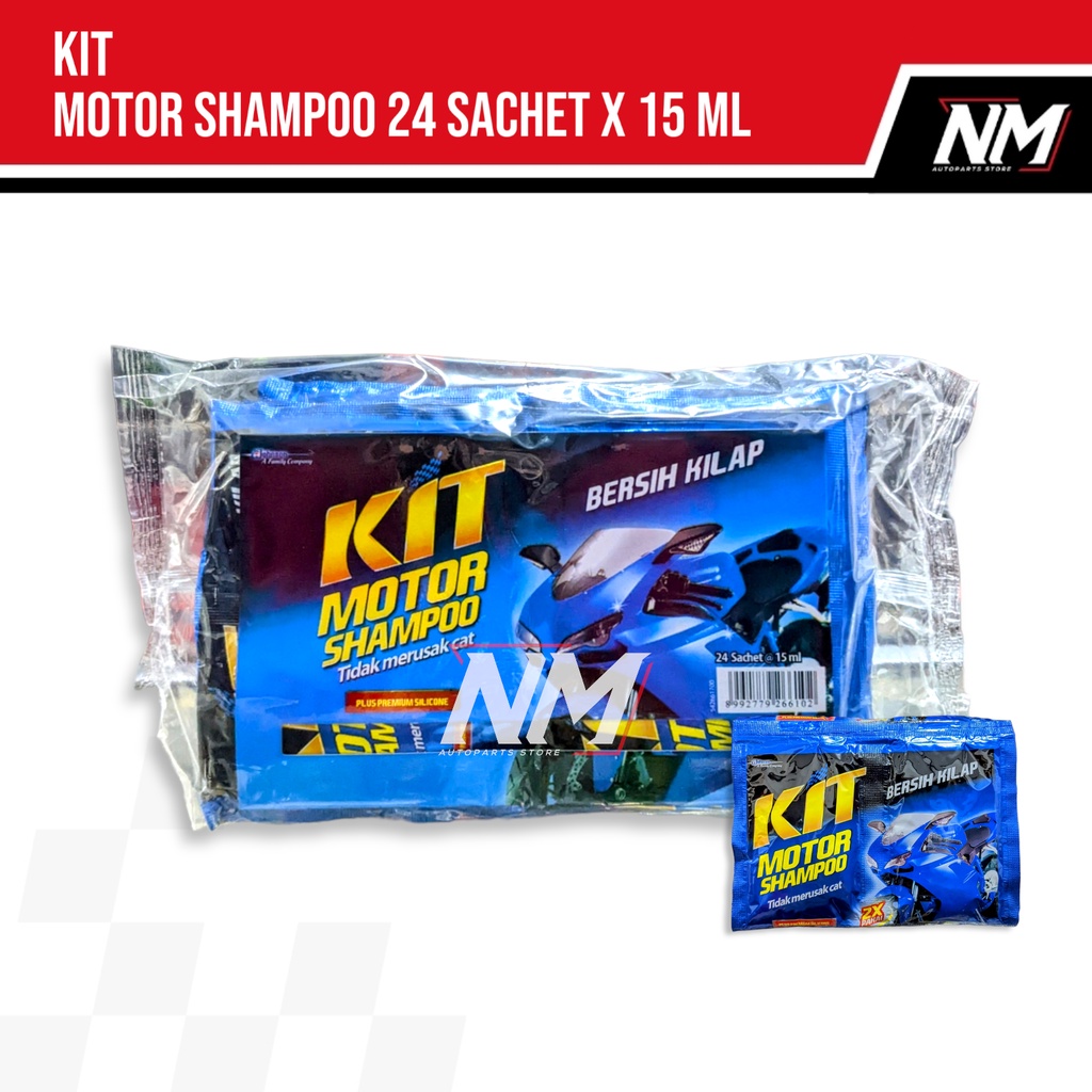 Jual KIT Motor Shampo Sachet 24 x 15ml | Shopee Indonesia