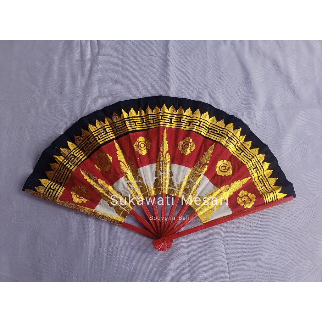Jual Kipas Penari Bali Bahan Metris Prada Balinese Dancing Hand Fan ...