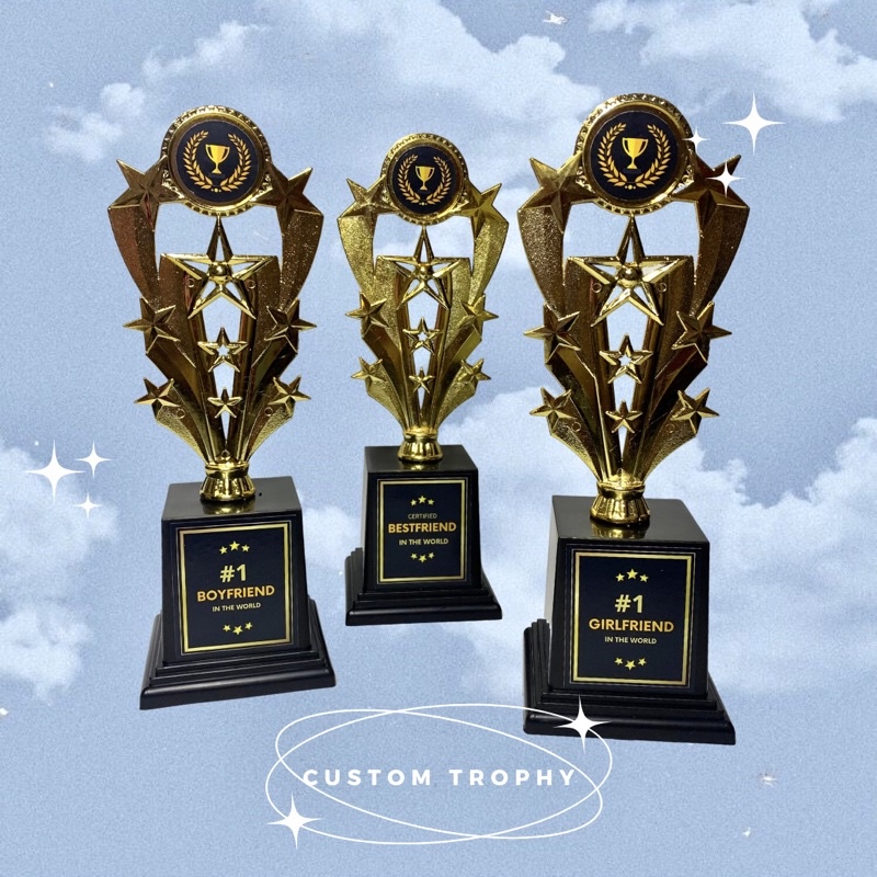 Jual Piala Custom / Award Trophy / Boyfriend Girlfriend Mom Dad ...