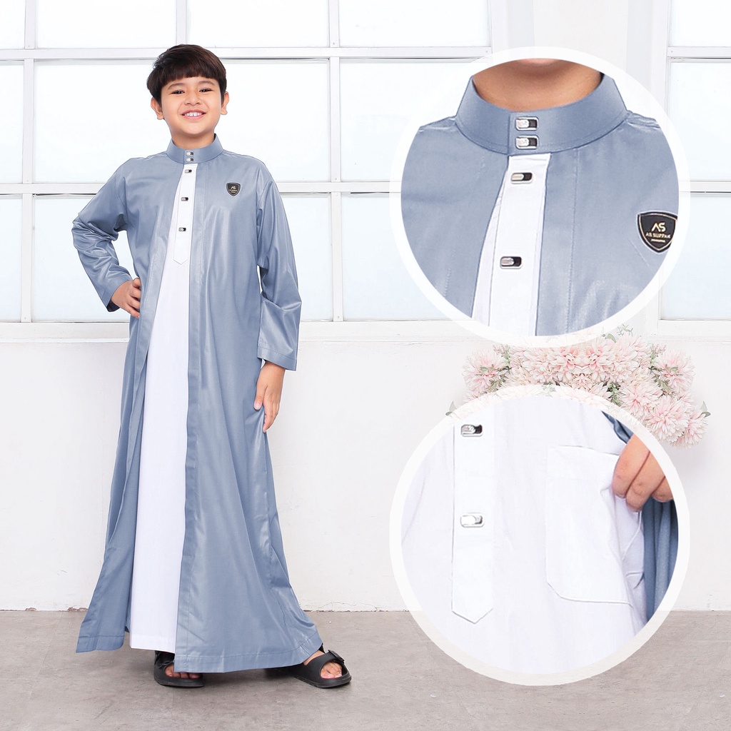 Jual Jubah Salman Jubah Anak Laki Laki Jubah Habib Rifky Saudi Original ...