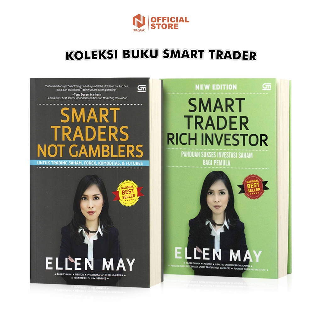 Jual Buku Manajemen Bisnis - Smart Traders Not Gamblers / Smart Traders Rich Investor / Ellen ...