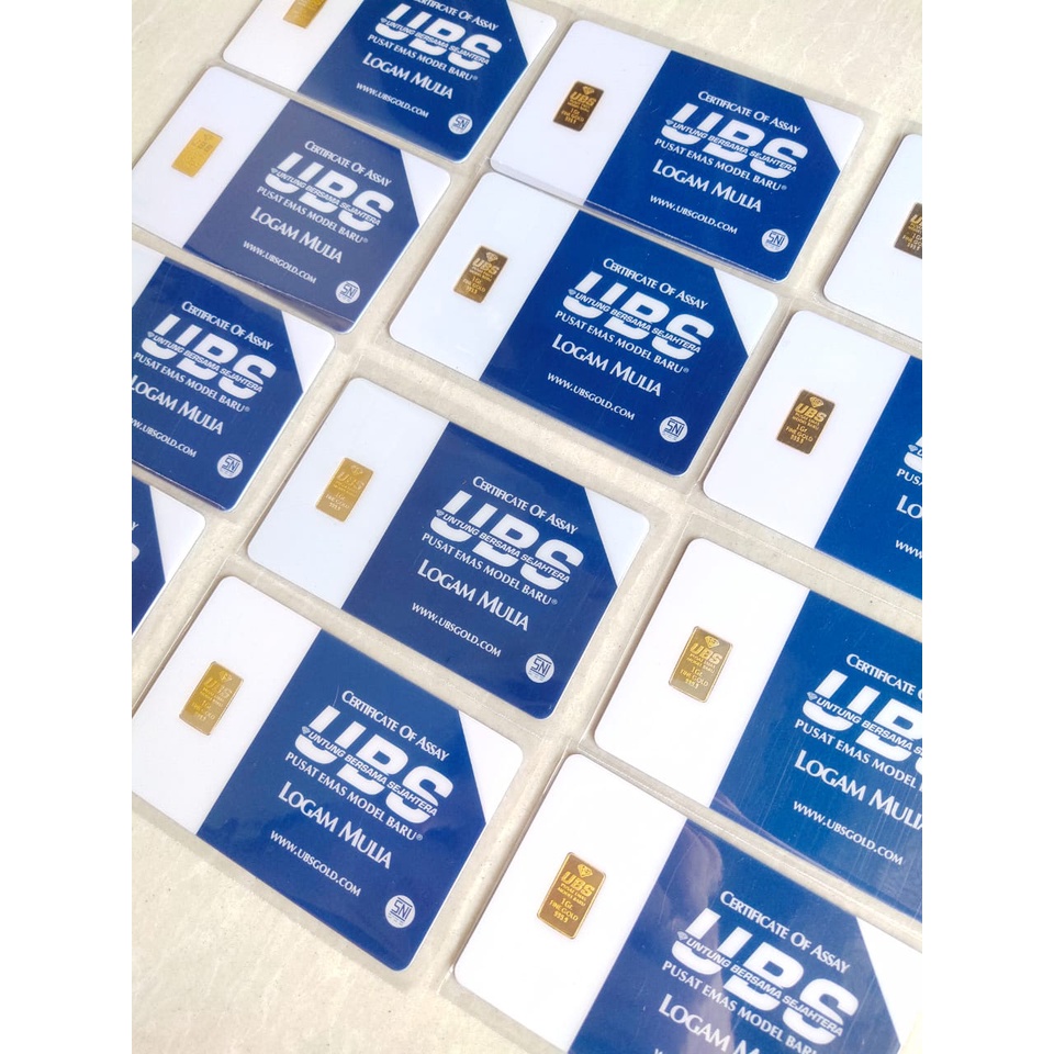 Jual UBS LM 1 gram SNI Surabaya Emas Asli Seserahan Mahar | Shopee ...